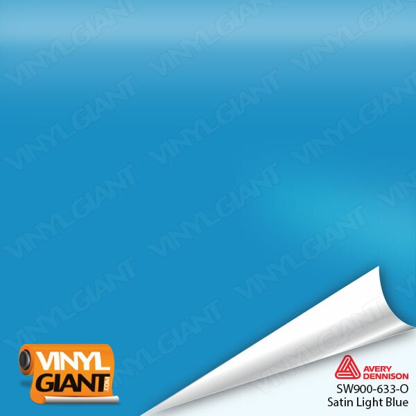 Satin Light Blue - Avery Dennison | VinylGiant.com