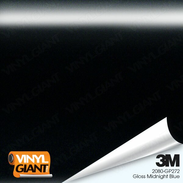 Gloss Midnight Blue - 3M | VinylGiant.com