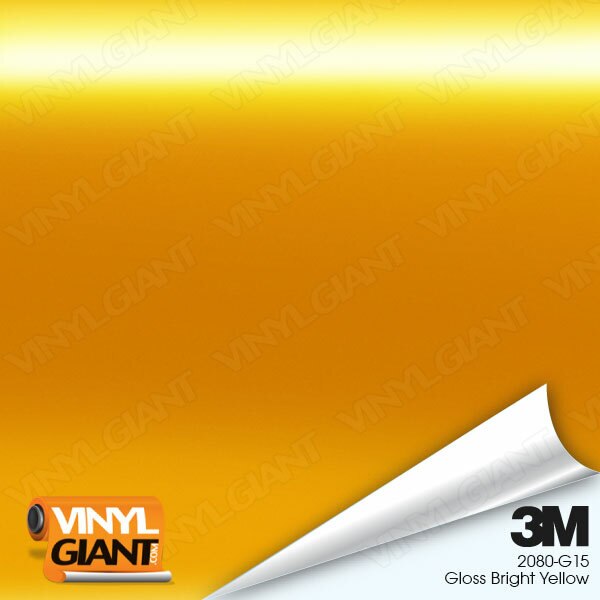 Gloss Bright Yellow - 3M | VinylGiant.com