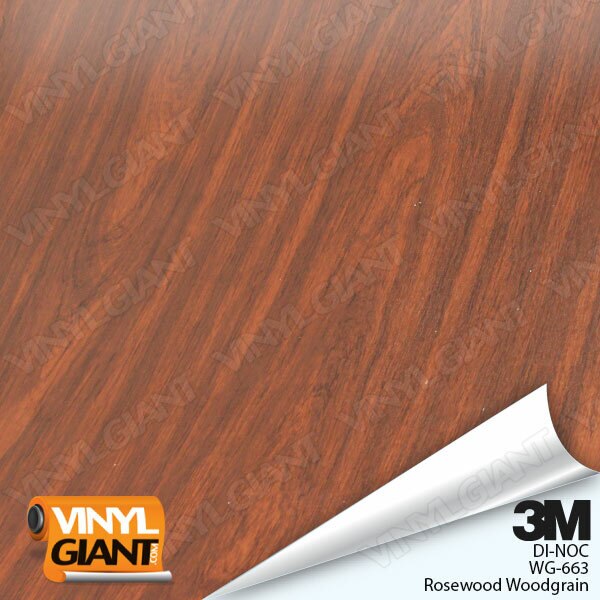 Rosewood Woodgrain - 3M DI-NOC | VinylGiant.com