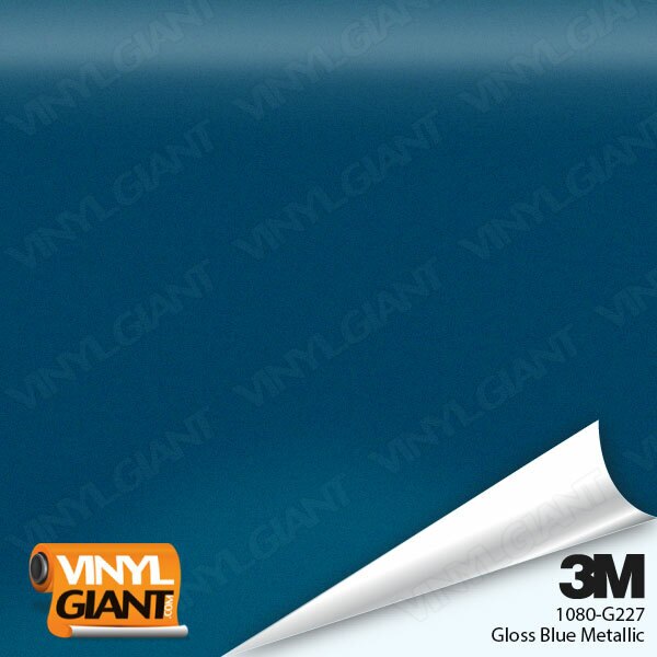 Gloss Blue Metallic - 3M | VinylGiant.com