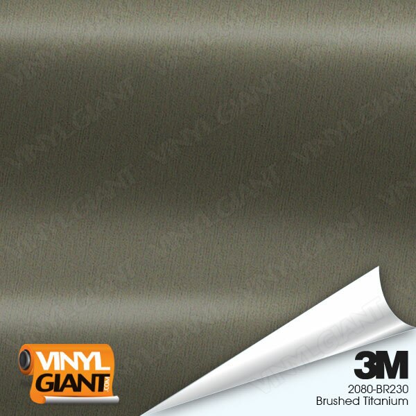 Brushed Titanium - 3M | VinylGiant.com