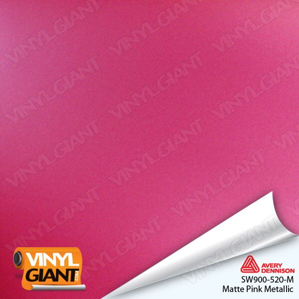 Matte Pink Metallic - Avery Dennison | VinylGiant.com