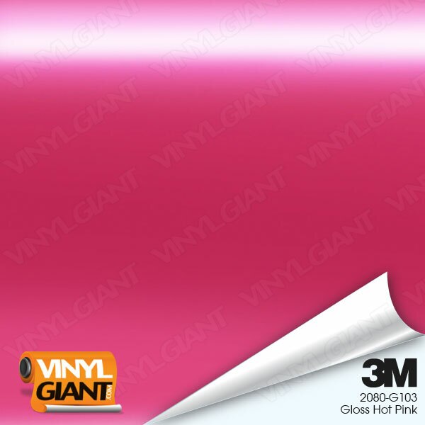 Gloss Hot Pink - 3M | VinylGiant.com