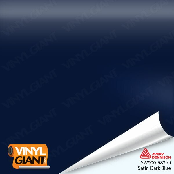 Satin Dark Blue - Avery Dennison | VinylGiant.com