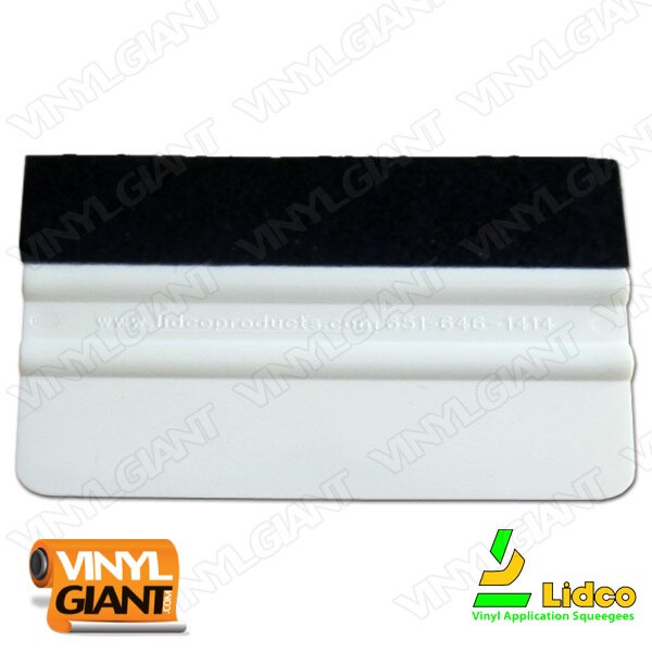Lidco Felt Edge Squeegee (6 Inch) | VinylGiant.com
