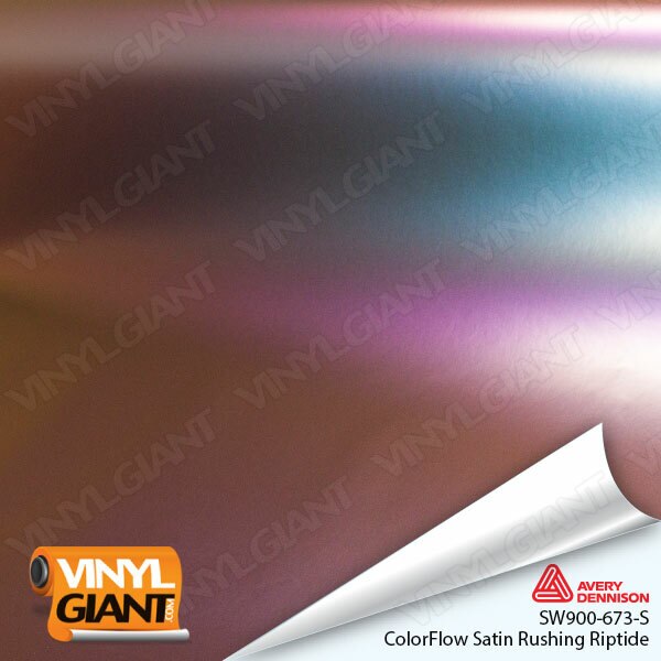 Satin Rushing Riptide - Avery Dennison | VinylGiant.com